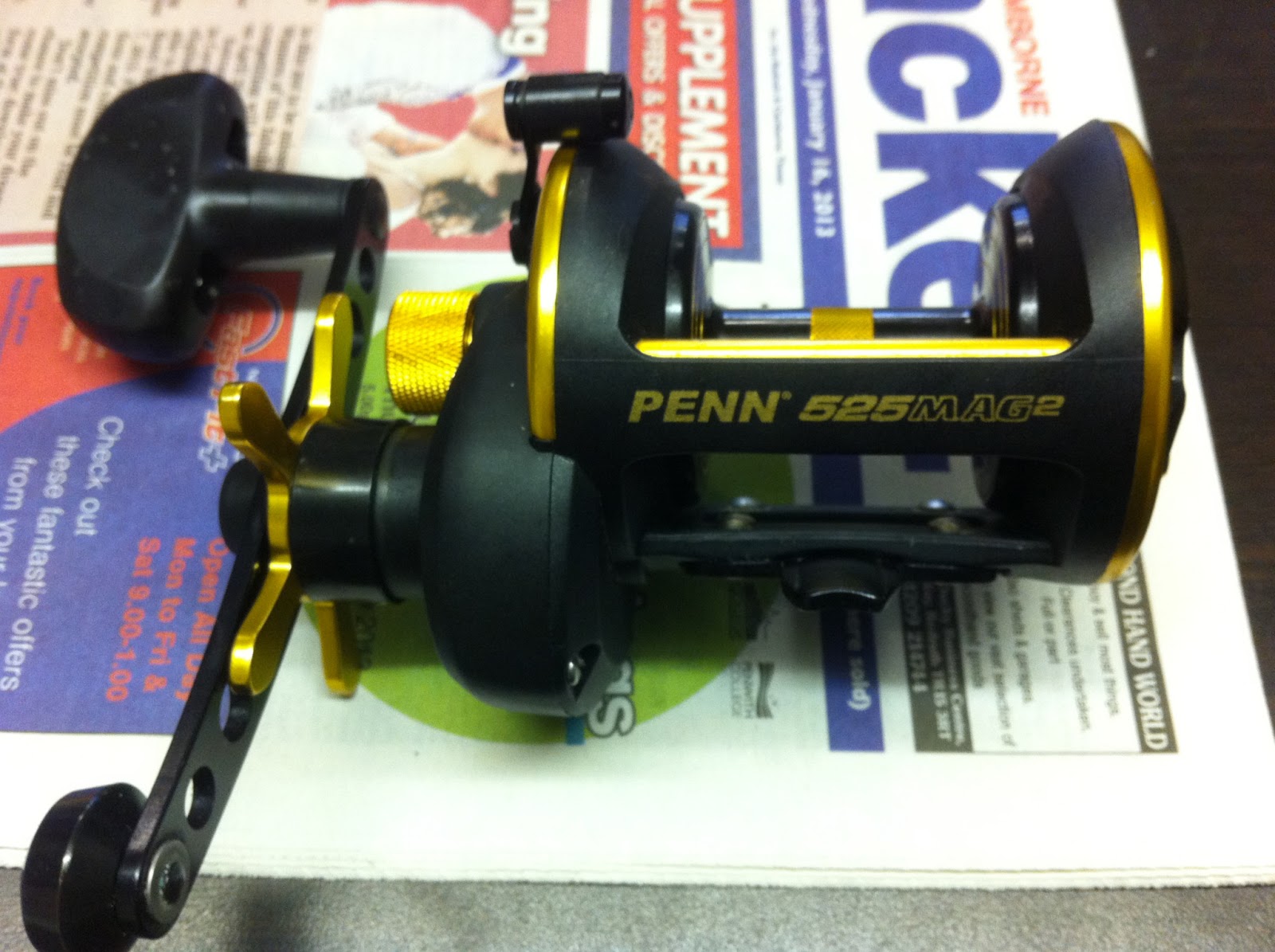 County Angler: Penn 525 mag 2 manufacturing quality review